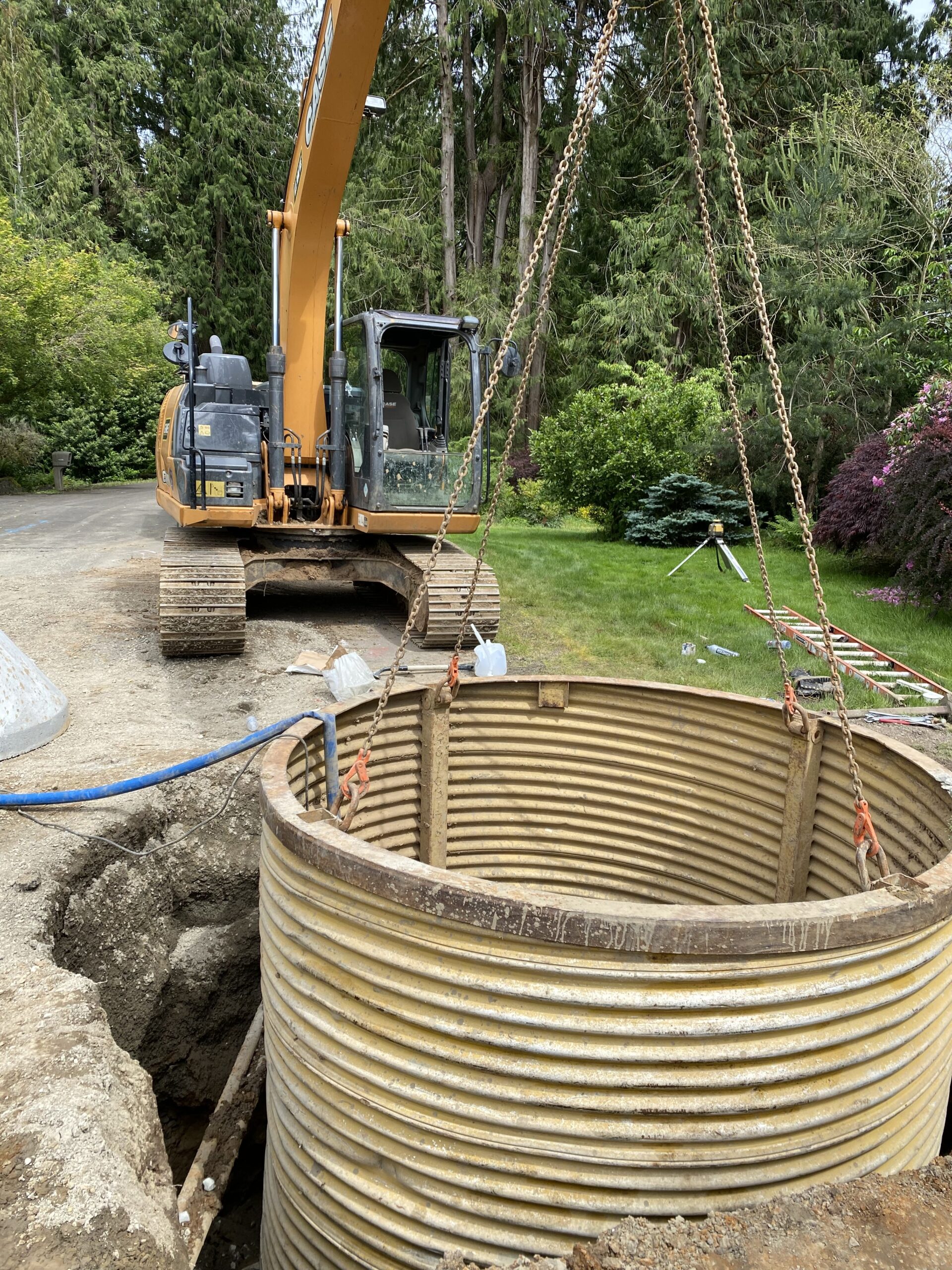 185th St Sewer Extension – Grade Werks Excavating – Excavation ...